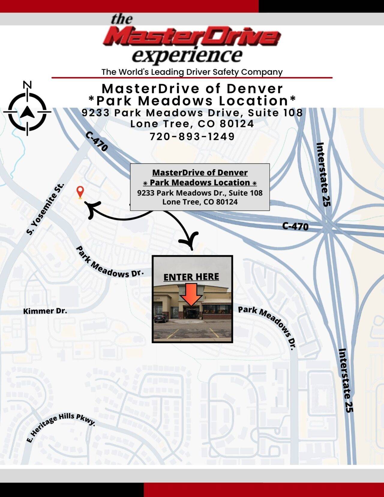 Park Meadows Map | MasterDrive Experience